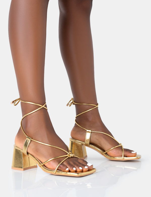 Gold Sandals | Womens Gold Sandals - Public Desire UK